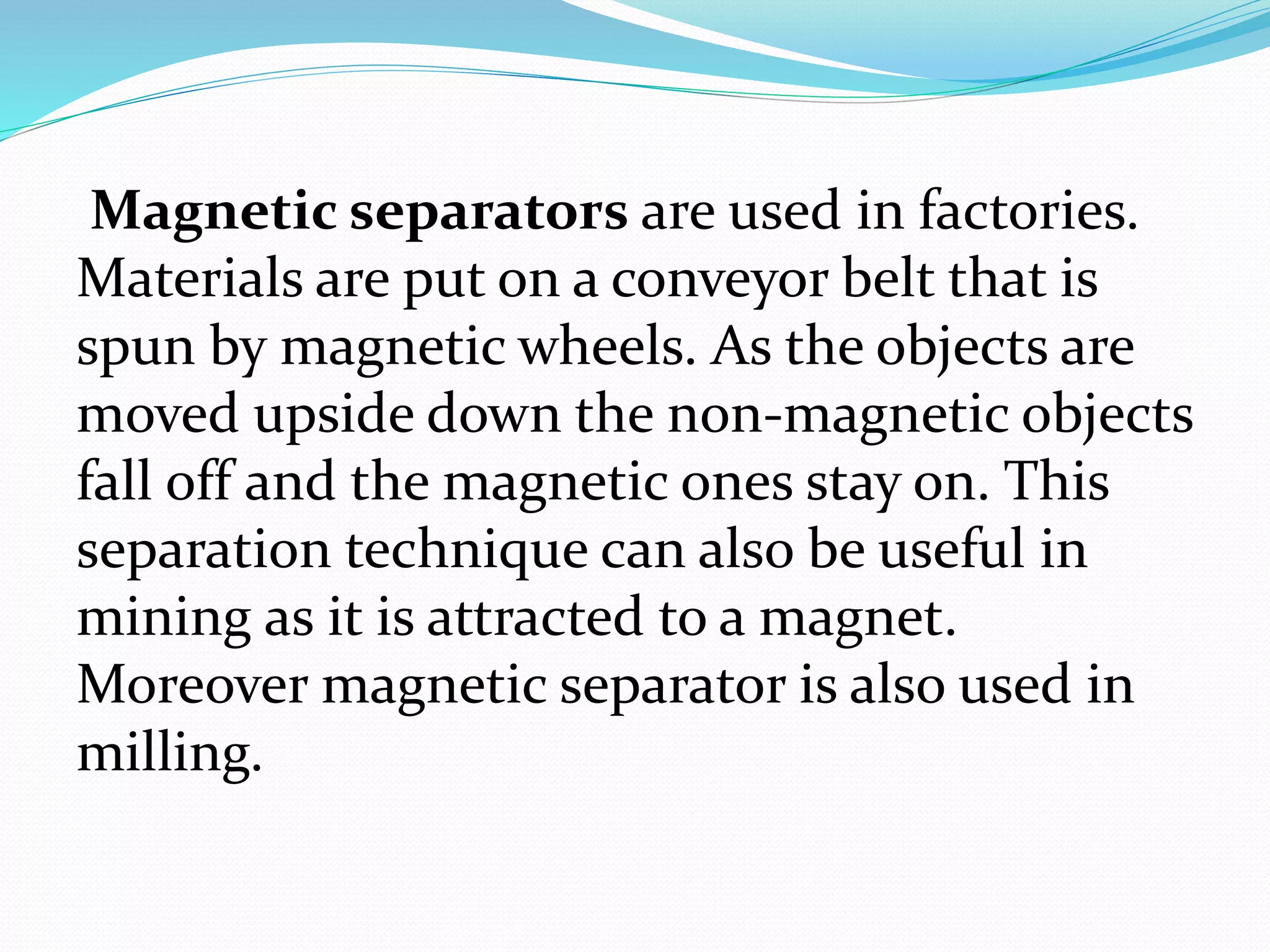 Separating mixtures using magnets | PPTX