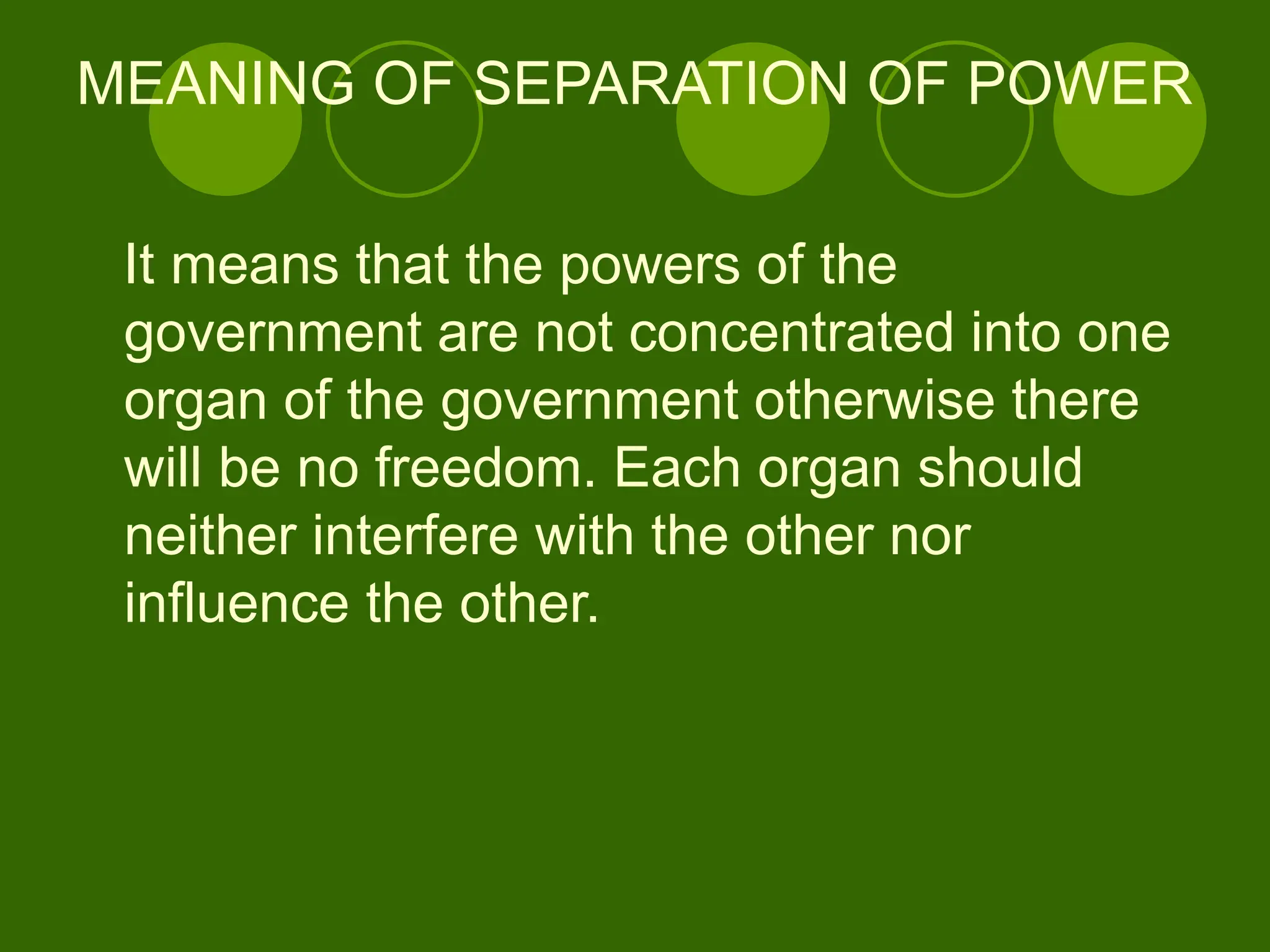 https://www.slideshare.net/rajkishorkumawat526/separation-of-powers ...