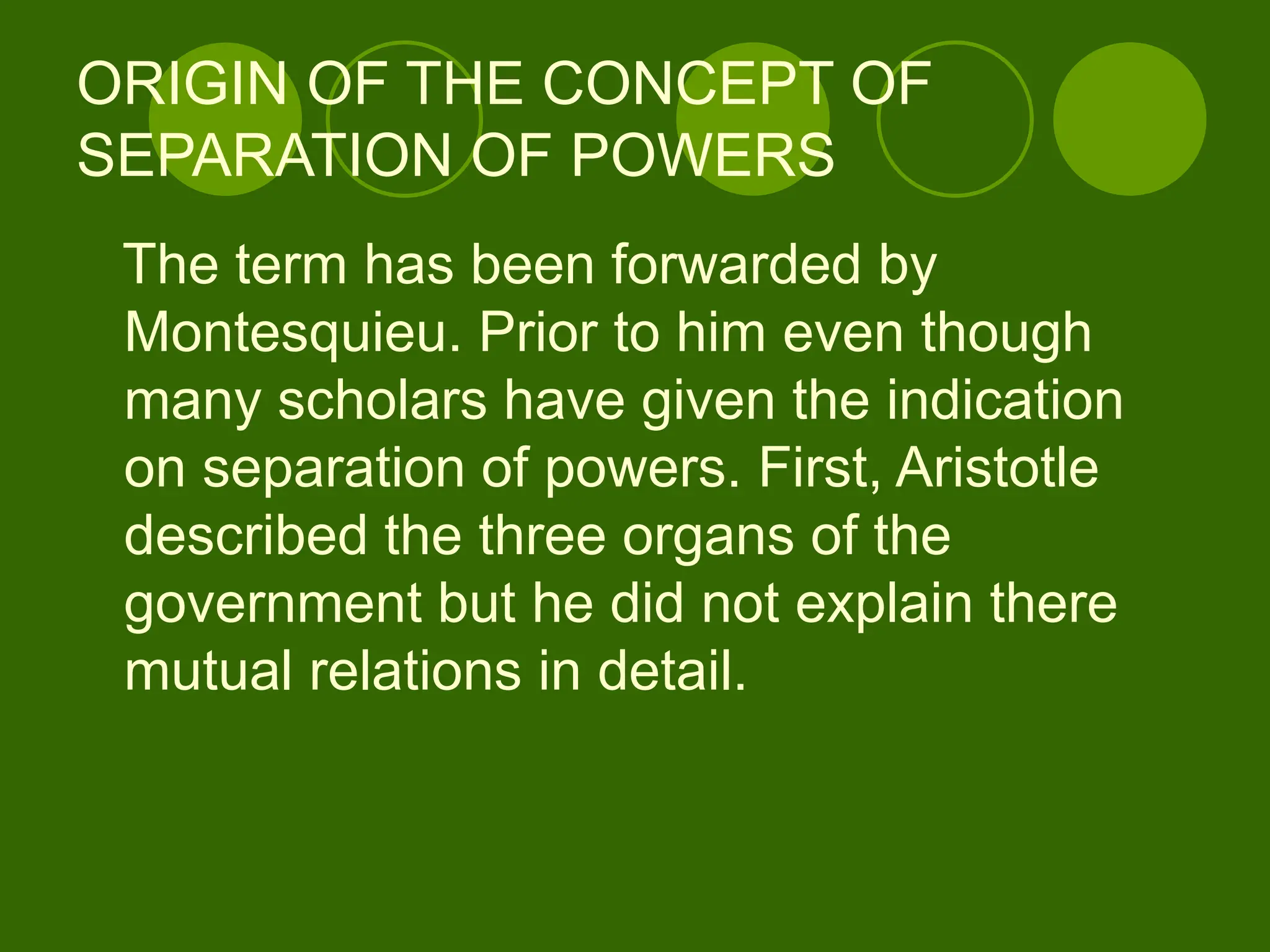 https://www.slideshare.net/rajkishorkumawat526/separation-of-powers ...