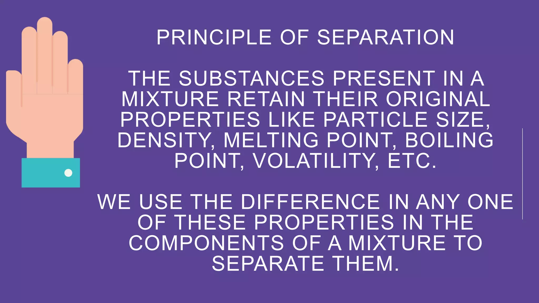 Separation of substances | PPTX
