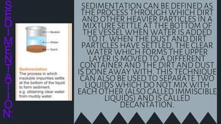 Separation of substances | PPTX
