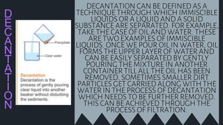 Separation of substances | PPTX