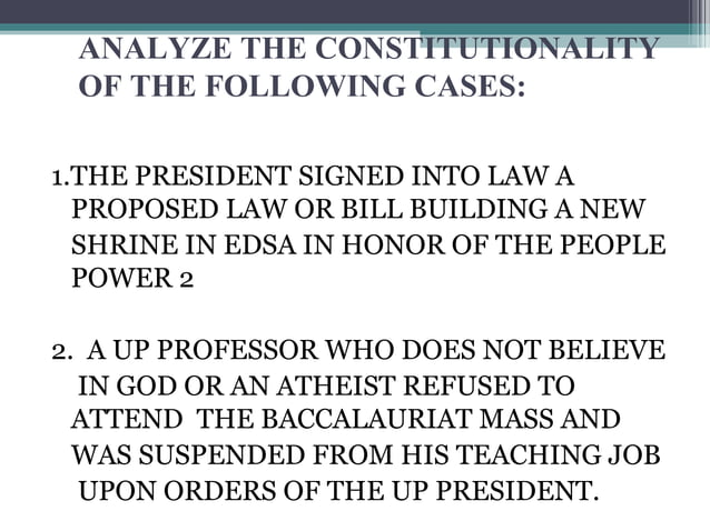 Separation of church & state (Follow me on Twitter@detectivebogart) | PPT