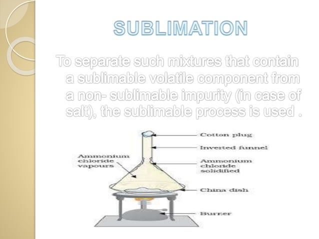 Separation of components of mixtures | PPTX