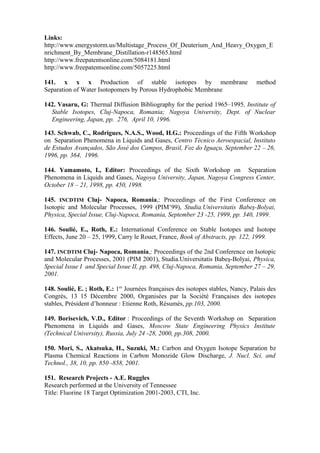 Separation of heavy oxygen isotopes a selected bibliography | DOC