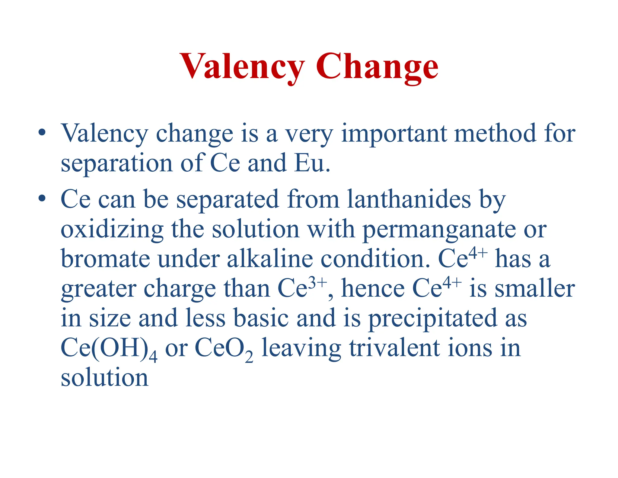 Separation of Lanthanides/ Lanthanides and Actinides | PDF