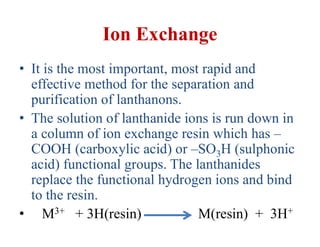 Separation of Lanthanides/ Lanthanides and Actinides | PDF