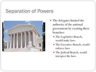 Separation Of Powers | PPT