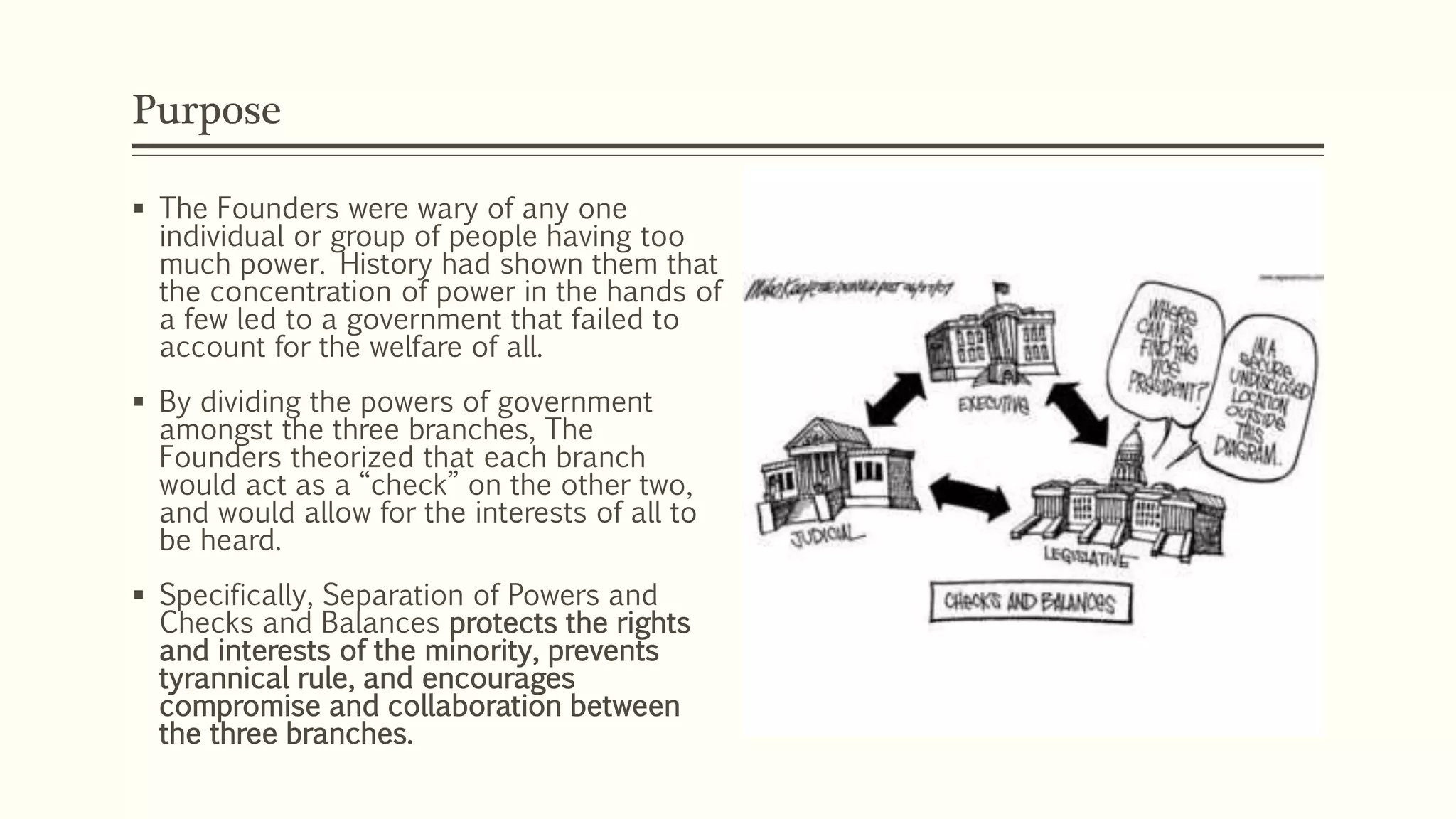 Separation of powers | PPTX