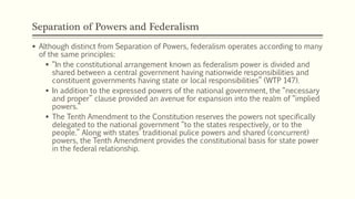 Separation of powers | PPTX