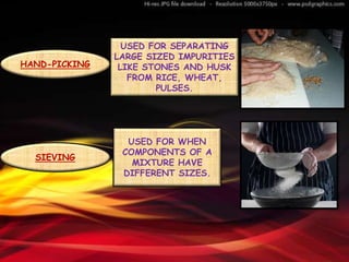 Separation of substances | PPTX