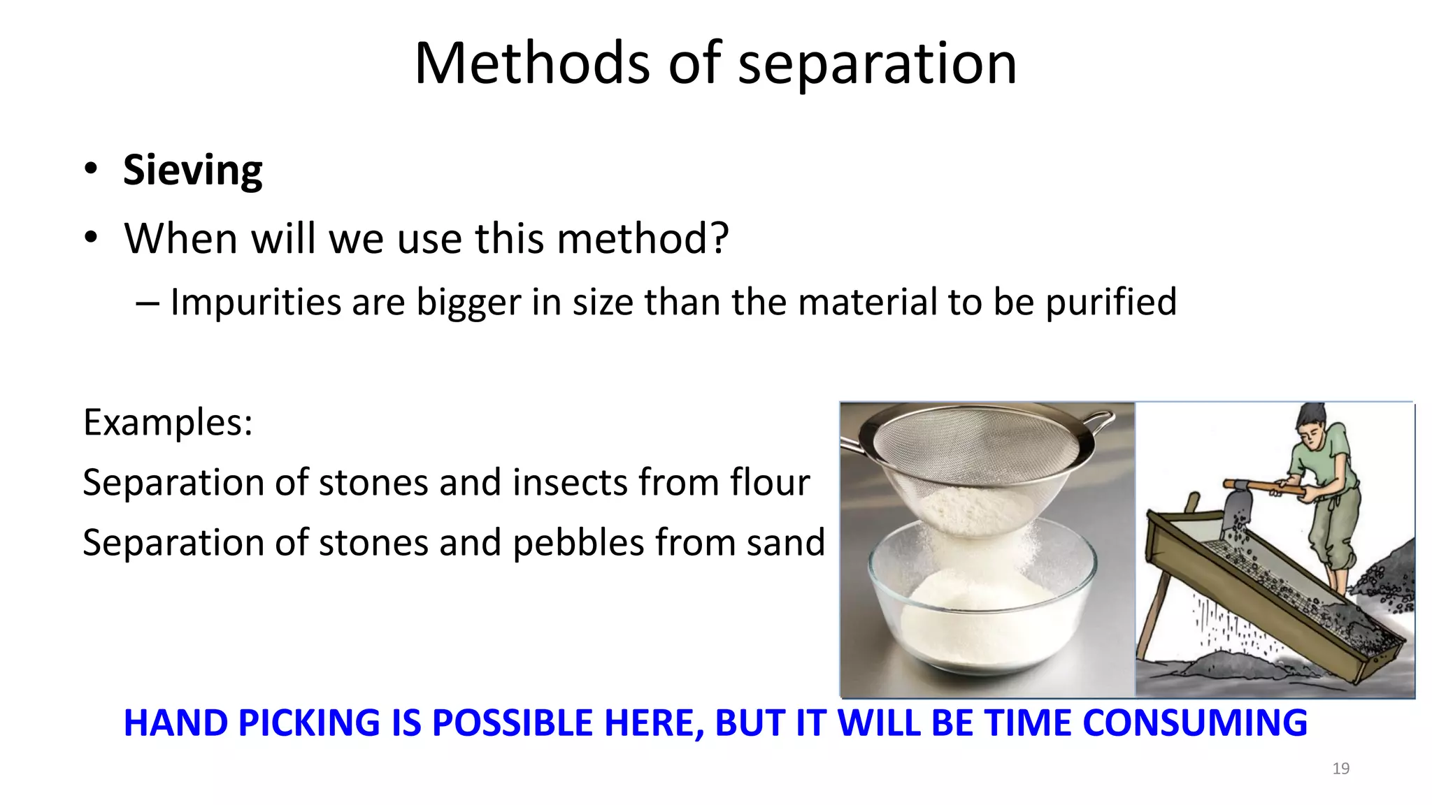 Separation of substances: For class 6 | PDF