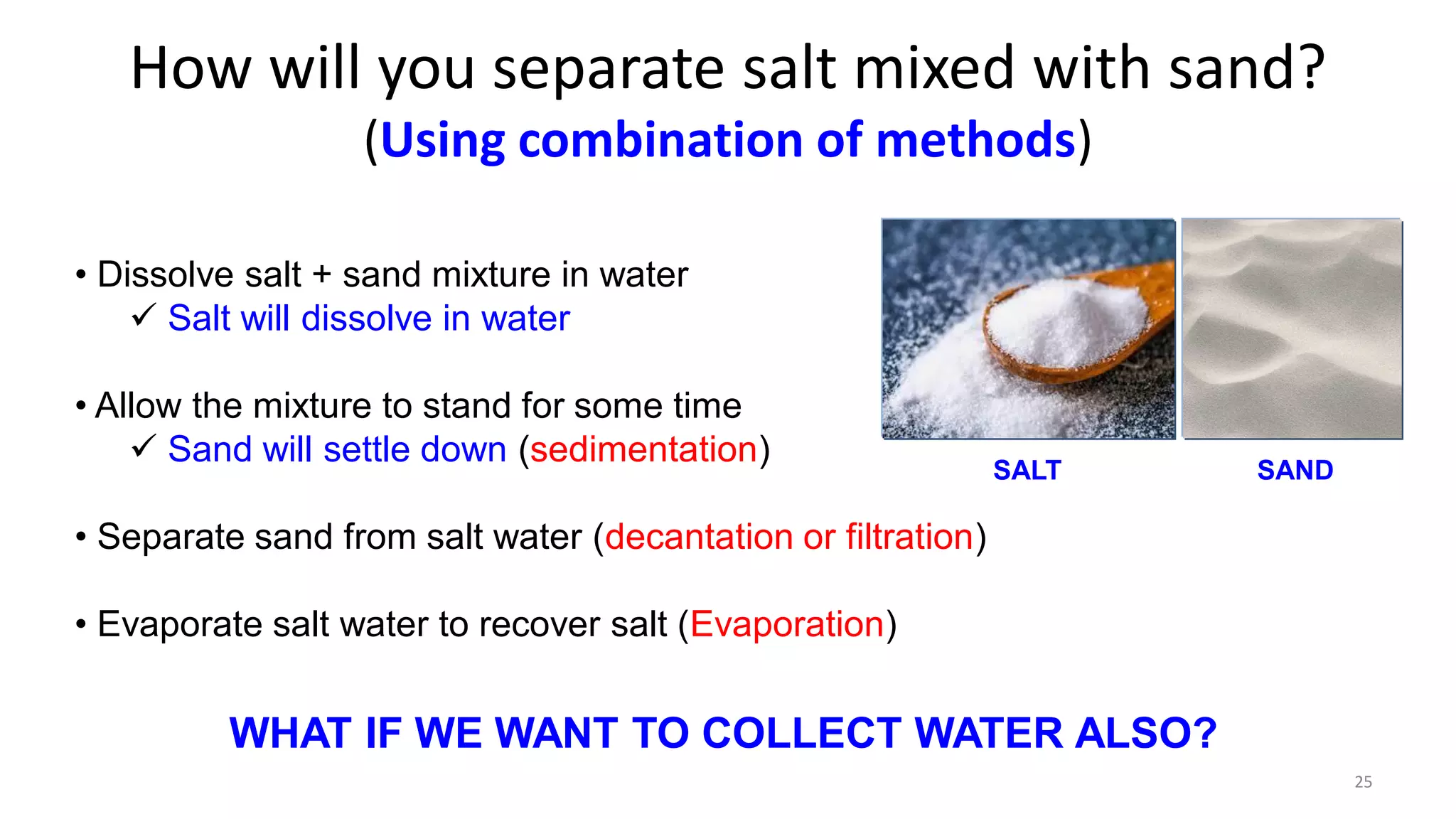 Separation of substances: For class 6 | PDF