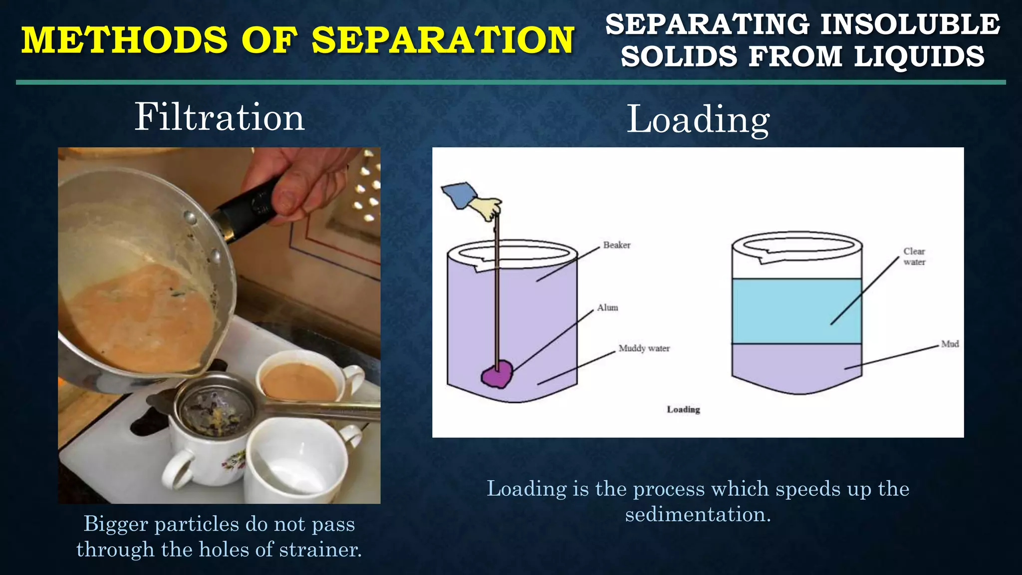 Separation of substances | PPTX