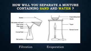 Separation of substances | PPTX | Chemistry | Science