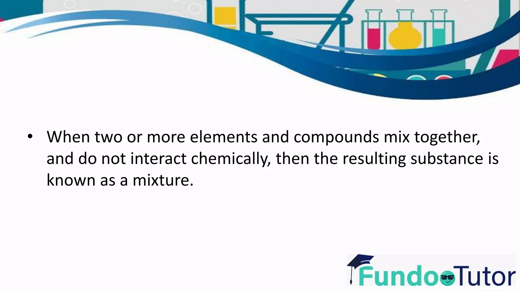 Separation of substances class 9 - khushali thacker | PDF