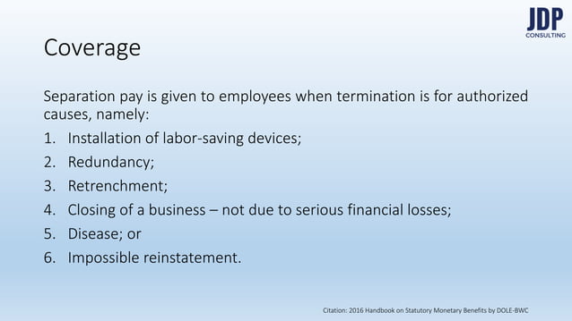 Separation Pay | PDF | Human Resources | Business