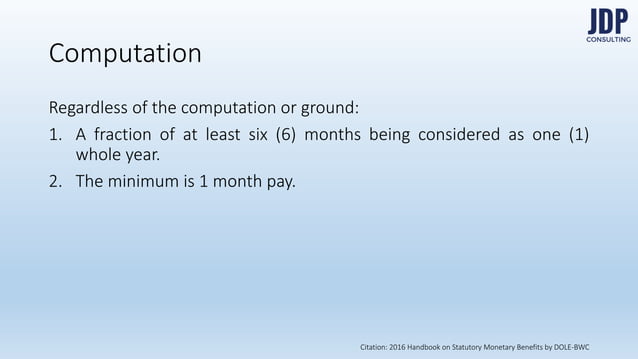 Separation Pay | PDF | Human Resources | Business