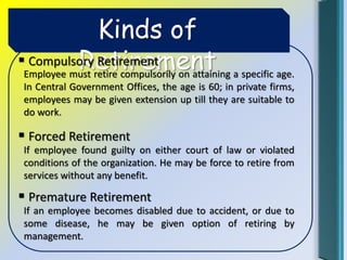 Separation & retention | PPTX