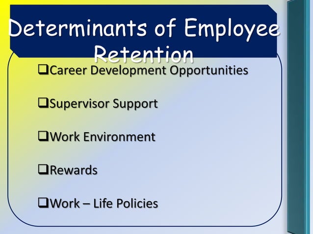 Separation & retention | PPT