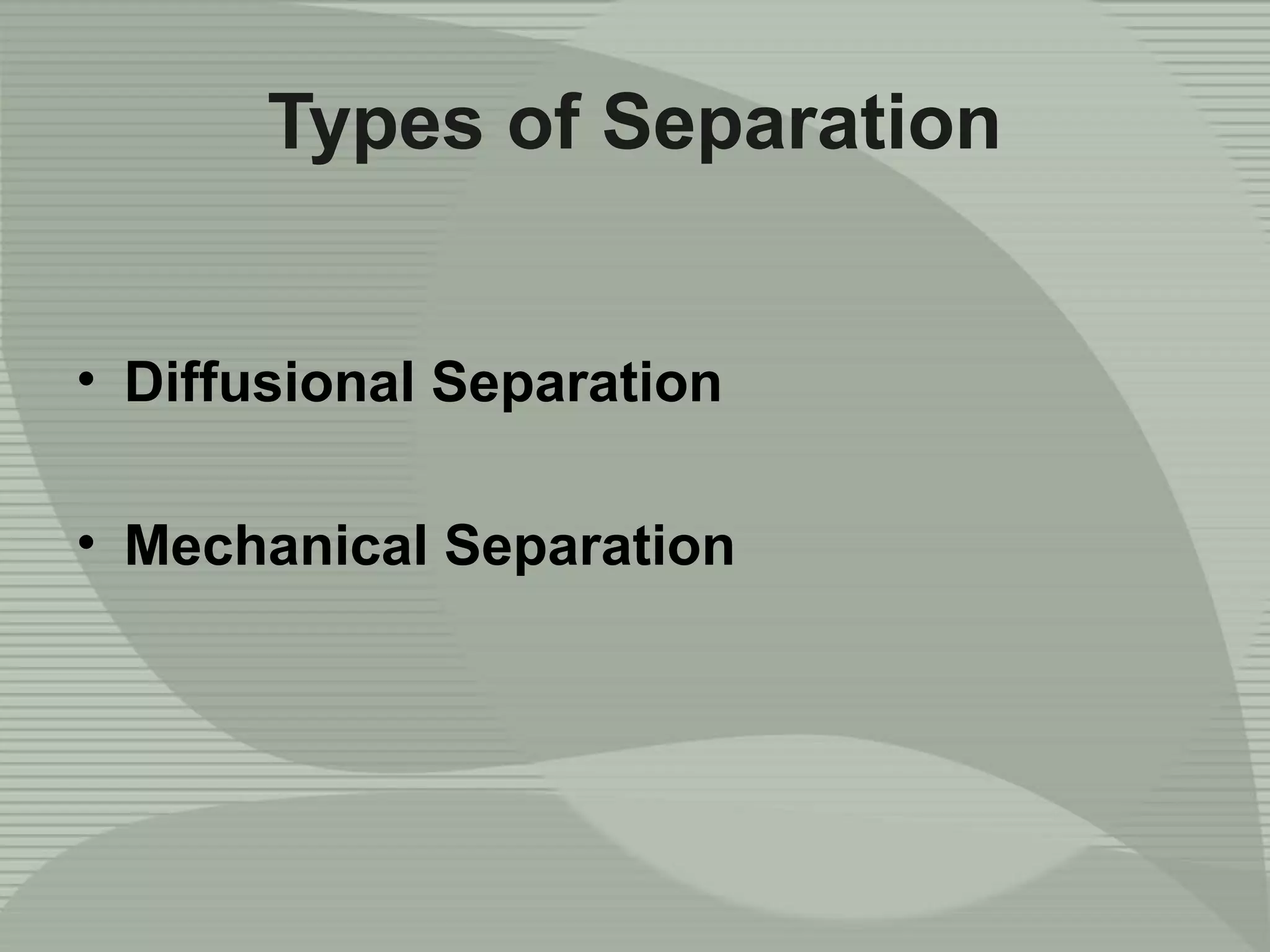 Separation, screening and classification | PPT