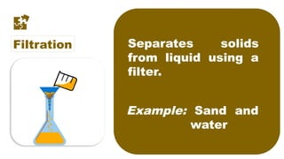 SEPARATION TECHNIQUE USED FOR MIXTURES.pptx