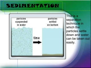Separation techniques | PPTX