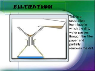 Separation techniques | PPTX