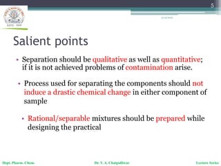 Separation techniques | PPTX
