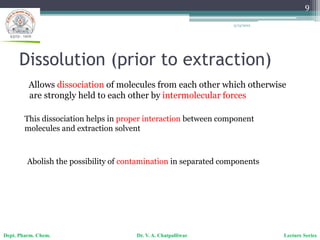 Separation techniques | PPTX