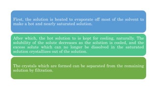 Separation techniques - introduction | PPTX