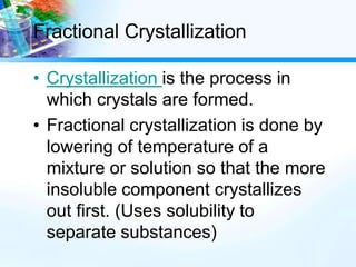 Separation techniques and enterance to chromatography | PPT