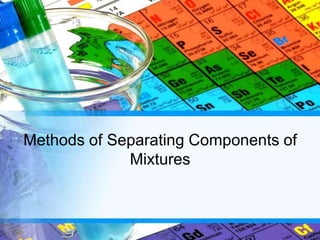 Separation techniques and enterance to chromatography | PPT