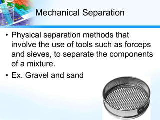 Separation techniques and enterance to chromatography | PPT