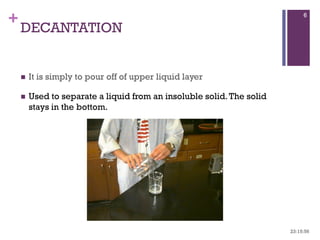 Separation techniques by_dr._sana_mustafa | PDF
