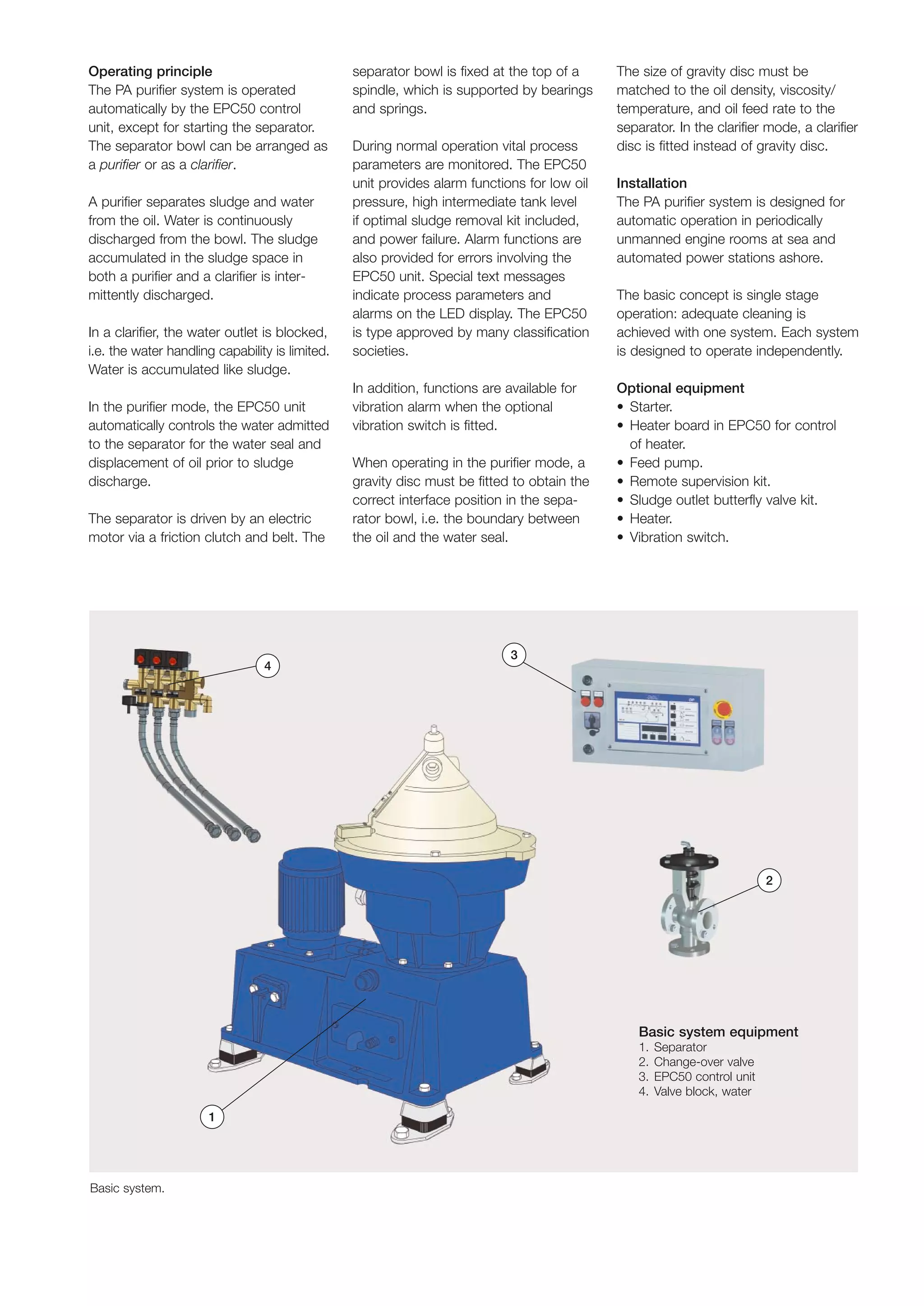 Separatore pa 605 | PDF