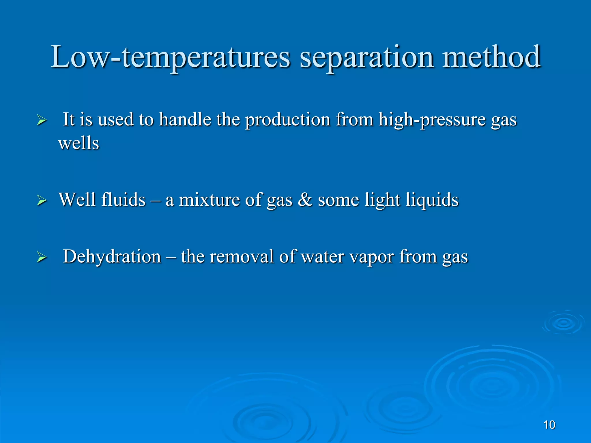 Separation Process on Offshore Topside platform | PPTX
