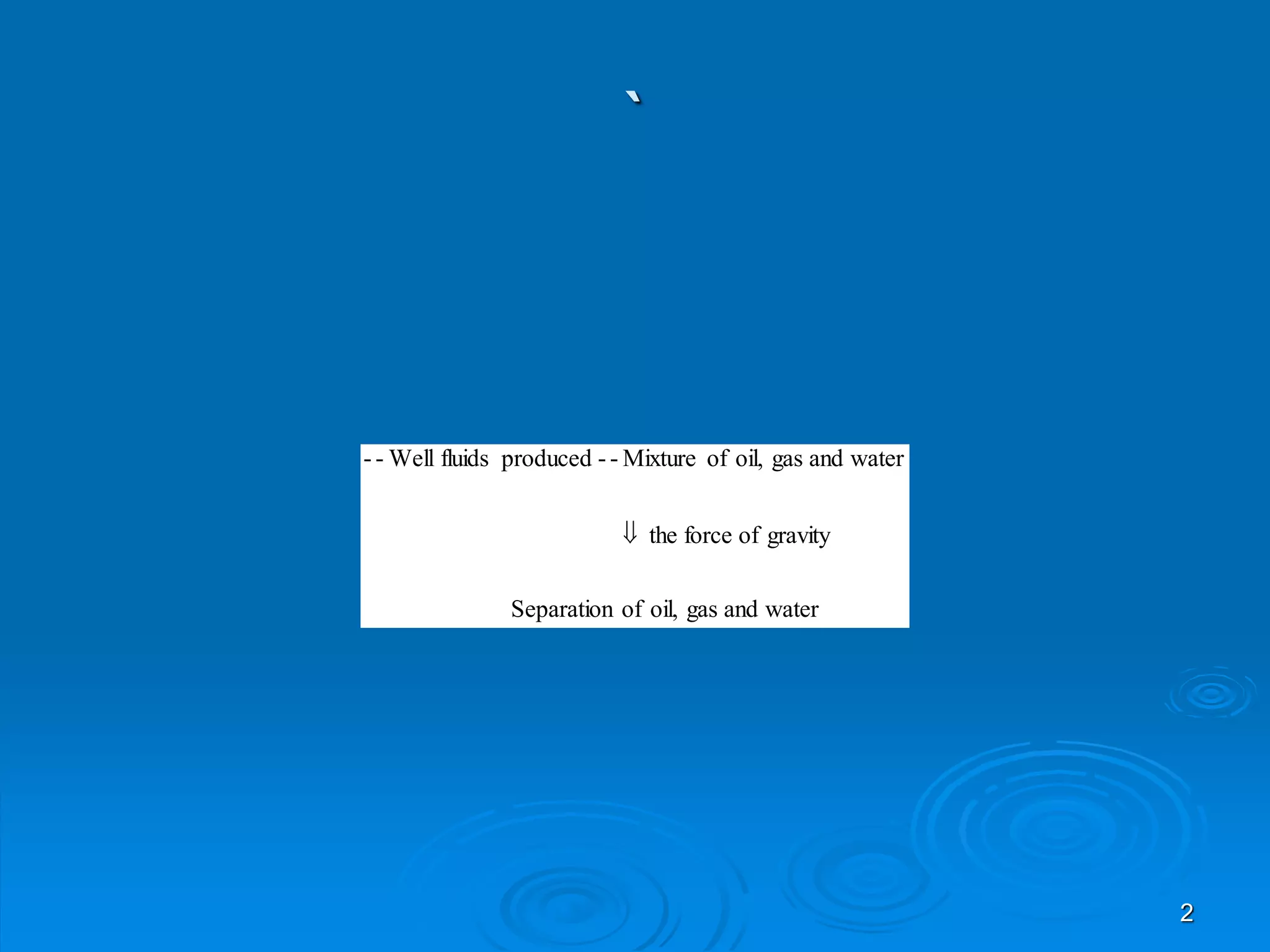 Separation Process on Offshore Topside platform | PPTX