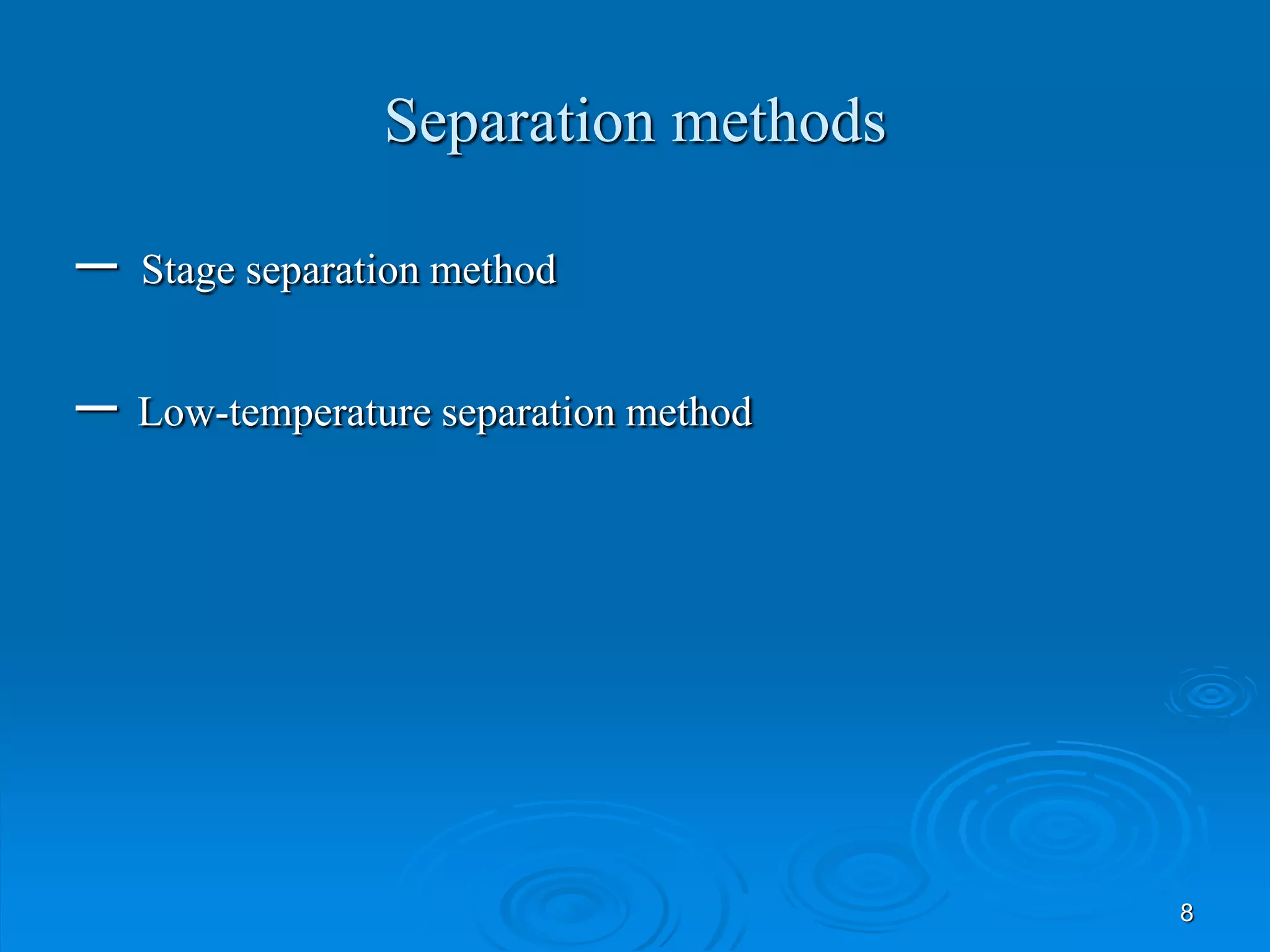 Separation Process on Offshore Topside platform | PPTX