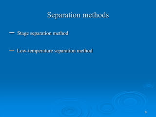 Separation Process on Offshore Topside platform | PPTX