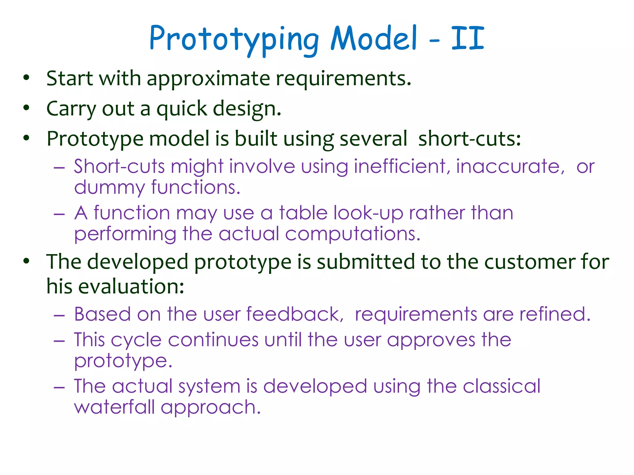 Software Engineering : Process Models | PDF | Programming Languages | Computing