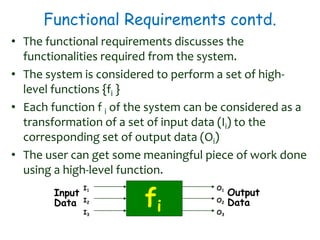 Software Engineering : Requirement Analysis & Specification | PDF