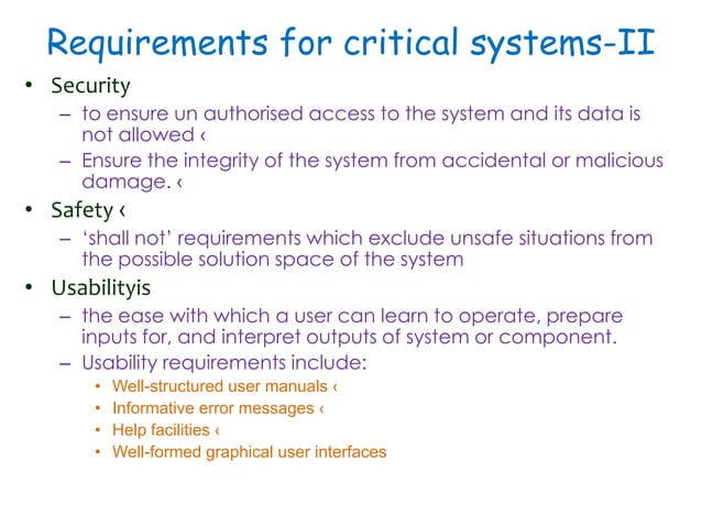 Software Engineering : Requirement Analysis & Specification | PDF