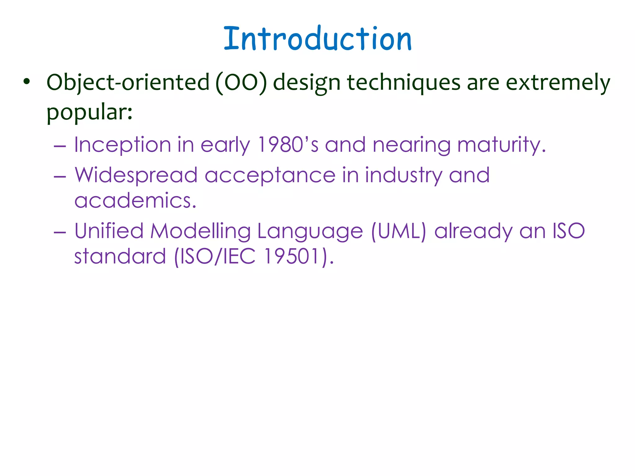 Software Engineering Ooad Using Uml Ppt