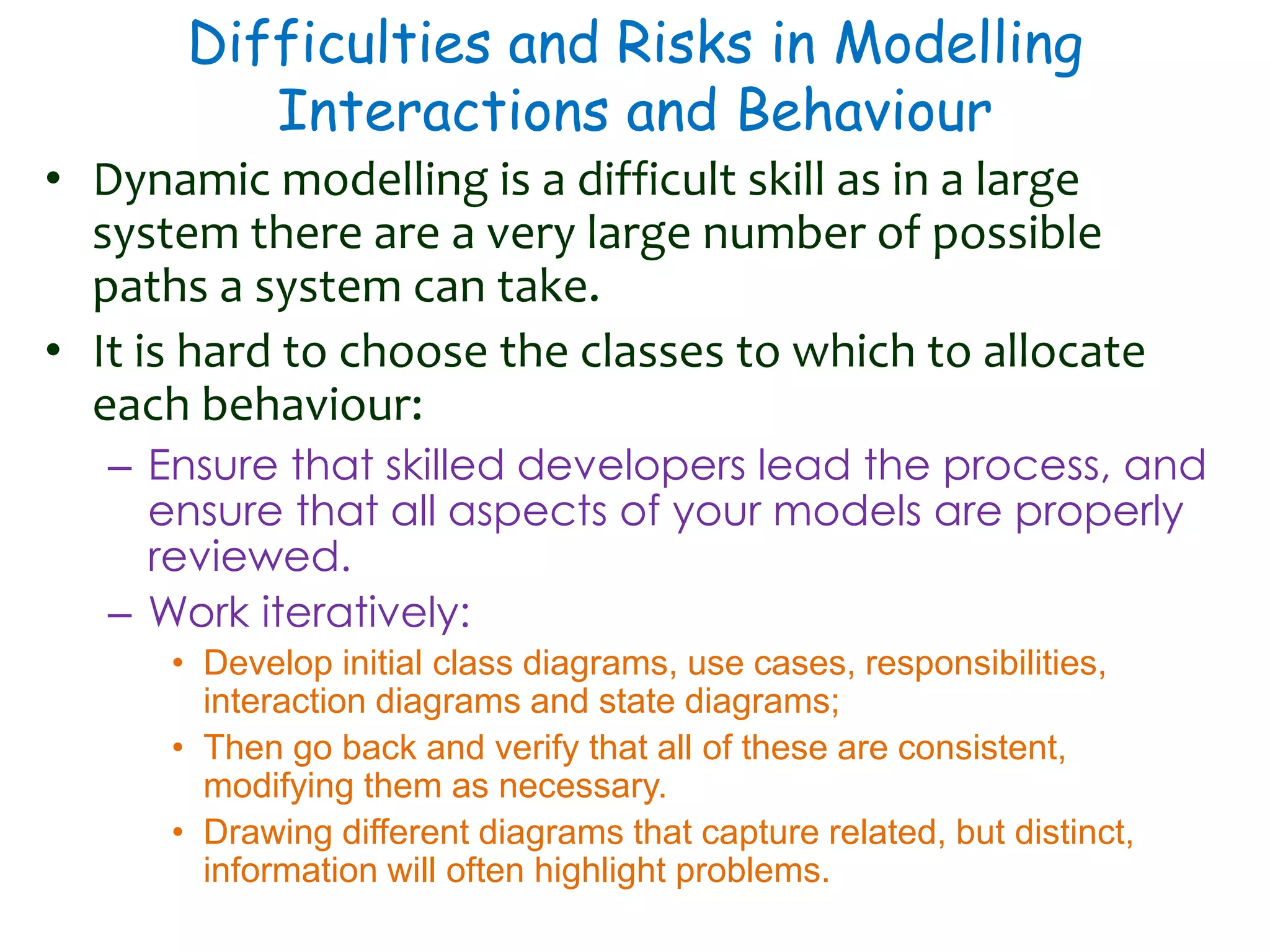 Software Engineering :Behavioral Modelling - II State diagram | PDF
