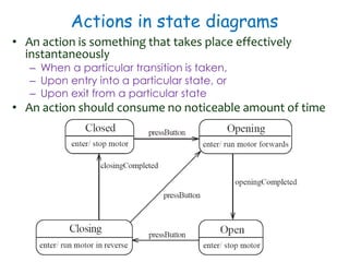 Software Engineering :Behavioral Modelling - II State diagram | PDF
