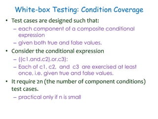 Software Engineering : Software testing | PDF