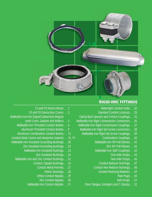 SEPCO Steel Electric Conduit & Cable Fittings - Rigid IMC Fittings ...