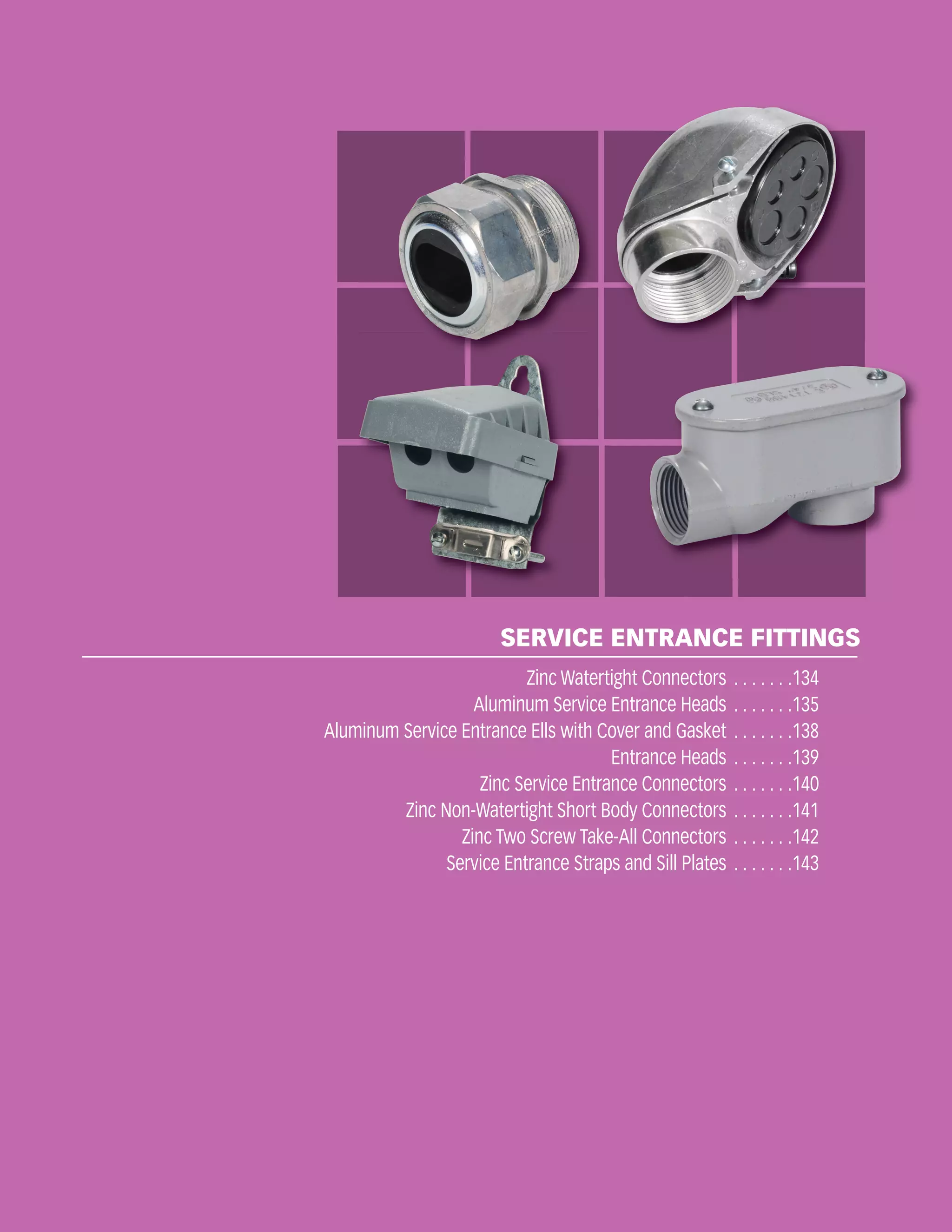 SEPCO Steel Electric Conduit & Cable Fittings - Service Entrance ...