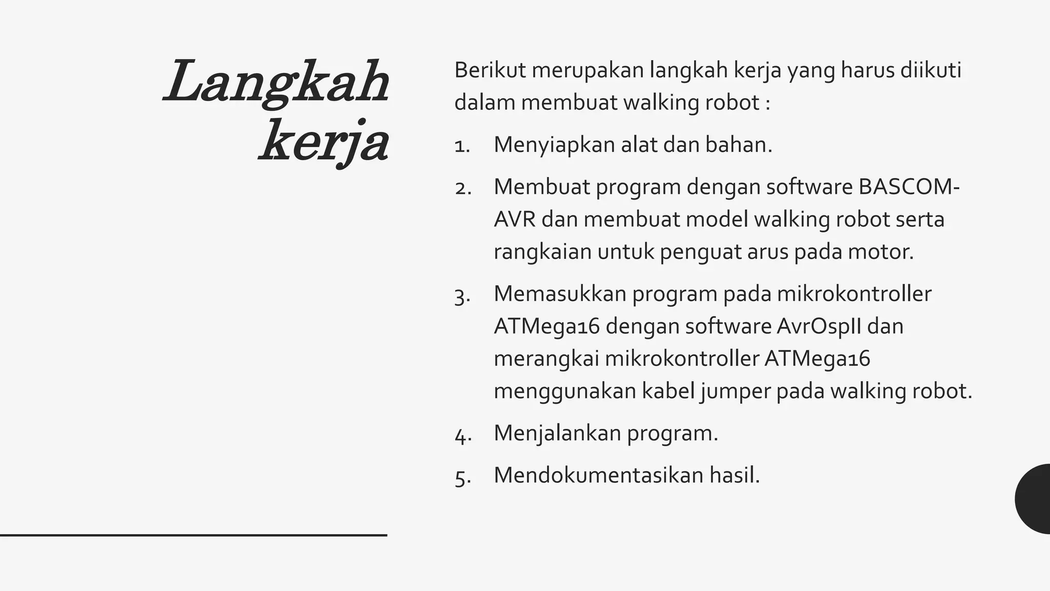 Robot Sepeda Roda Tiga | PPTX